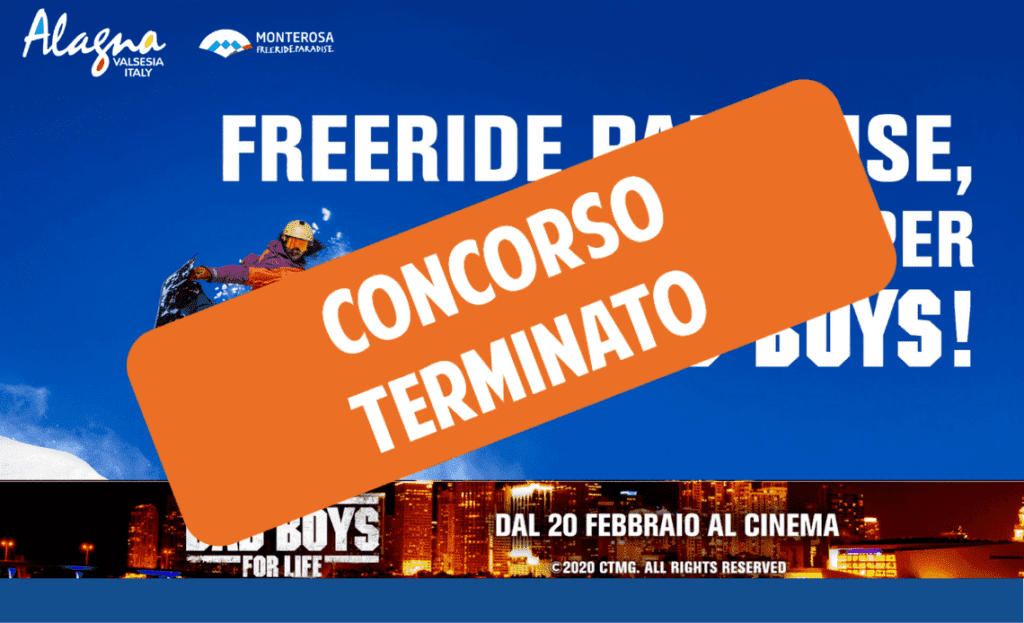 Concorso Vinci con Bad Boys - Your Contest