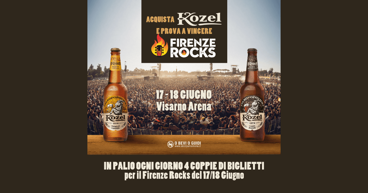 Concorso "Con Kozel vinci Firenze Rocks" - Promosfera Case History