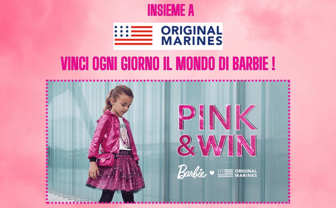 CONCORSO A PREMIO "Pink and Win" con Barbie